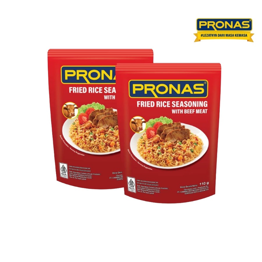 Jual PRONAS BUMBU NASI GORENG 110 GR BEEF FLAVOR | Shopee Indonesia
