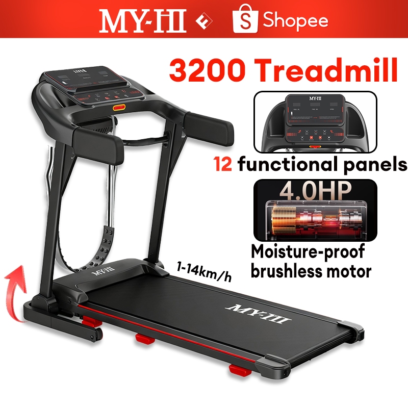 Jual MY-HI Treadmill Portable 3200 electric low watt walking pad ...