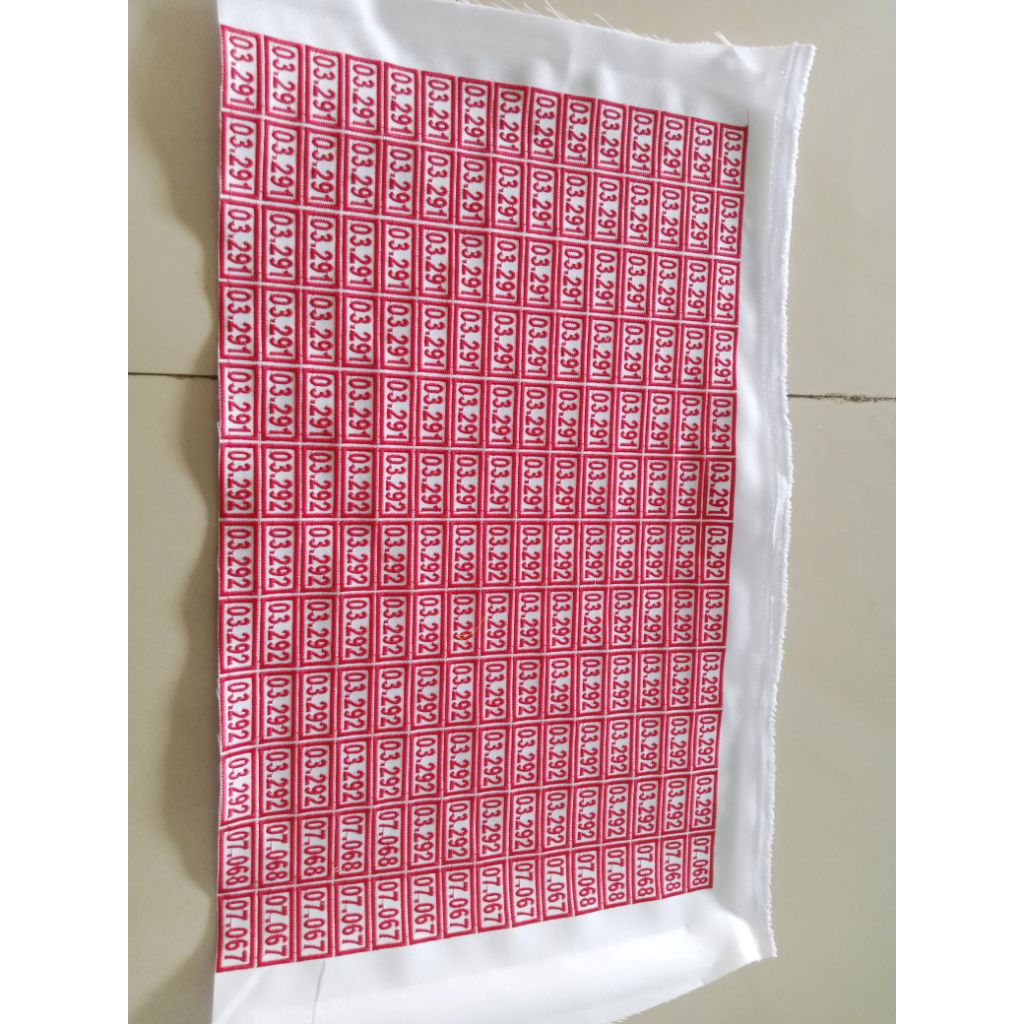 Jual BORDIR NOMOR GUDEP PRAMUKA CUSTOM SATUAN | Shopee Indonesia