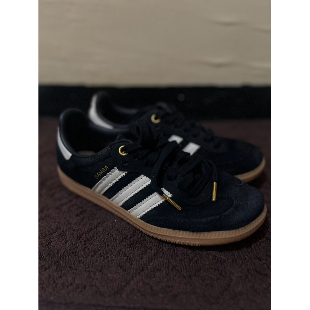 Jual Preloved Adidas Samba Black OG x Footlocker 50th Edition -Sz 36 ...