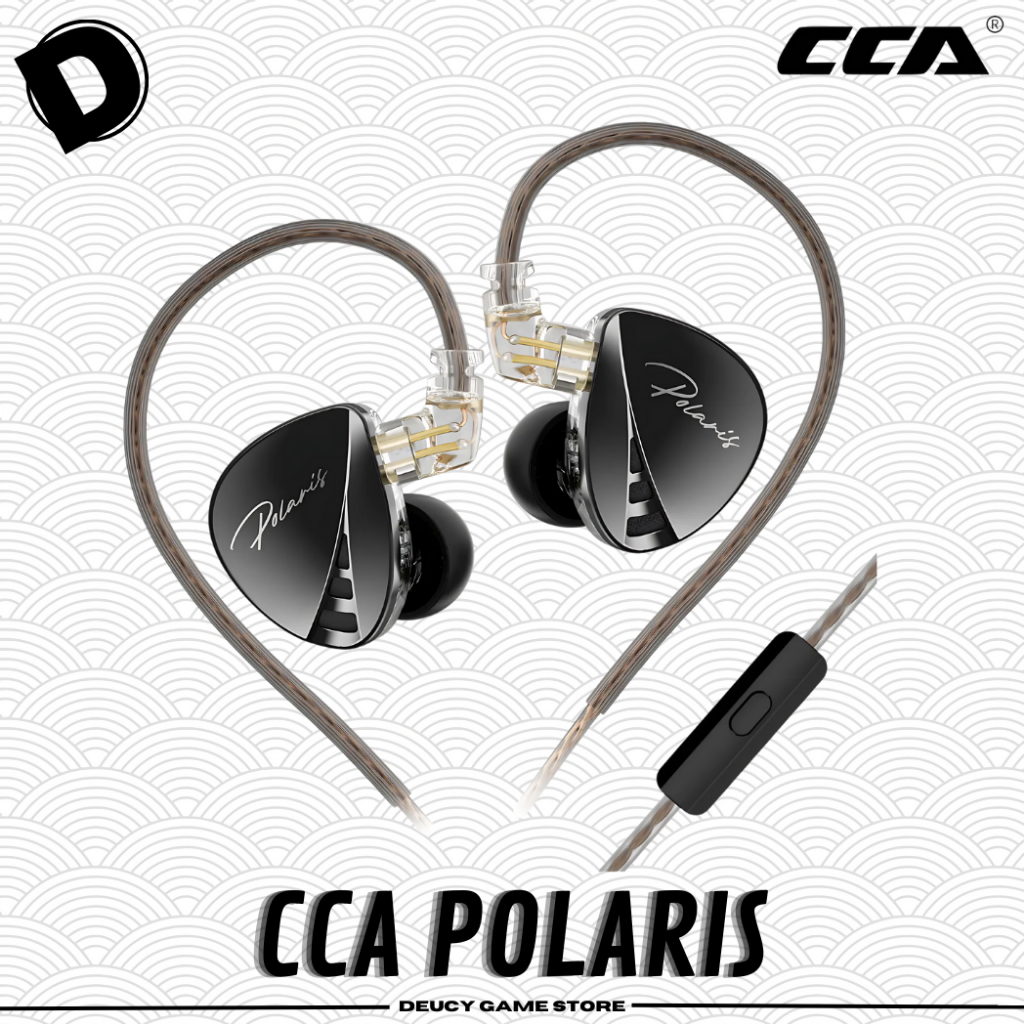 Jual CCA Polaris with MIC In Ear 4 Tuning Switch Single DD Earphone ...
