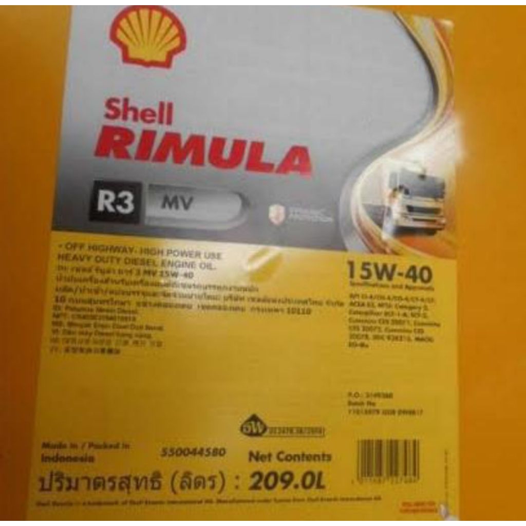 Jual Shell Rimula R3 MV 15W40 | Shopee Indonesia