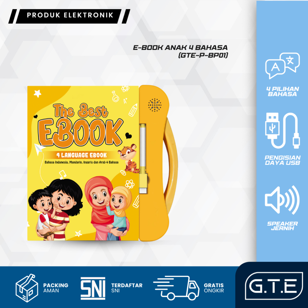 Jual GTE | [READY STOCK] Smartbook | Mainan Buku Edukasi Anak/Buku ...