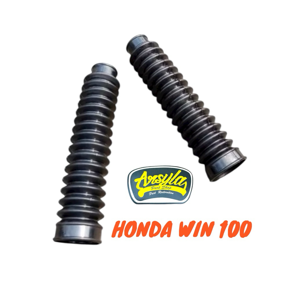Jual Karet boot booth shock shockbreaker depan honda win100 win 100 ...