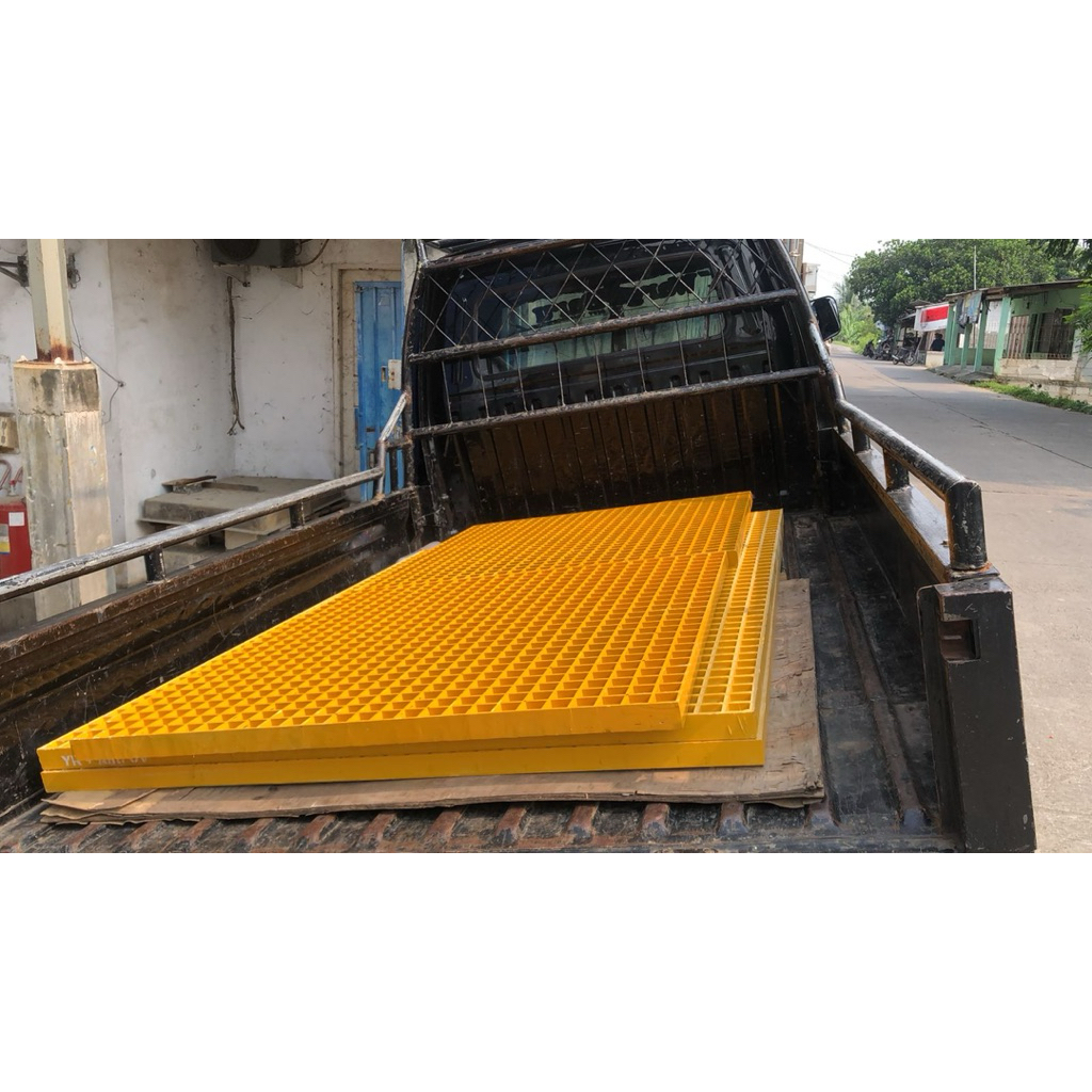 Jual FRP MOULDED GRATING, ukuran : W1000 x L2000 x T25mm | Shopee Indonesia