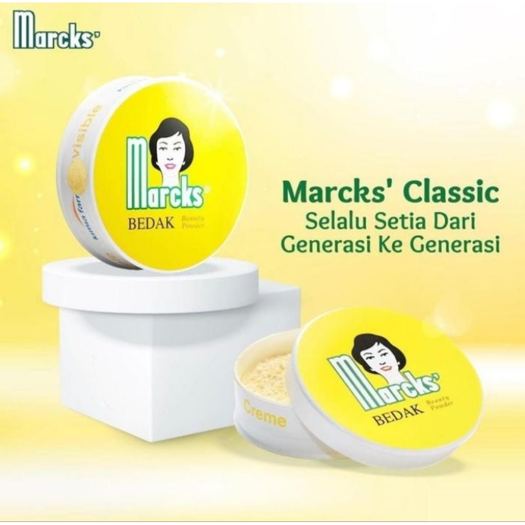Jual MARCK'S Bedak Tabur Classic 40gr - Bedak Tabur Marcks tersedia 5 ...