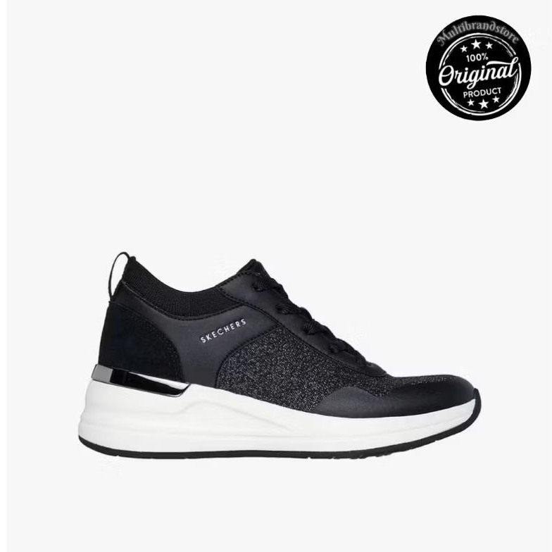 Jual Skechers Billion 2 Women's Sneakers Shoes - Black | Shopee Indonesia