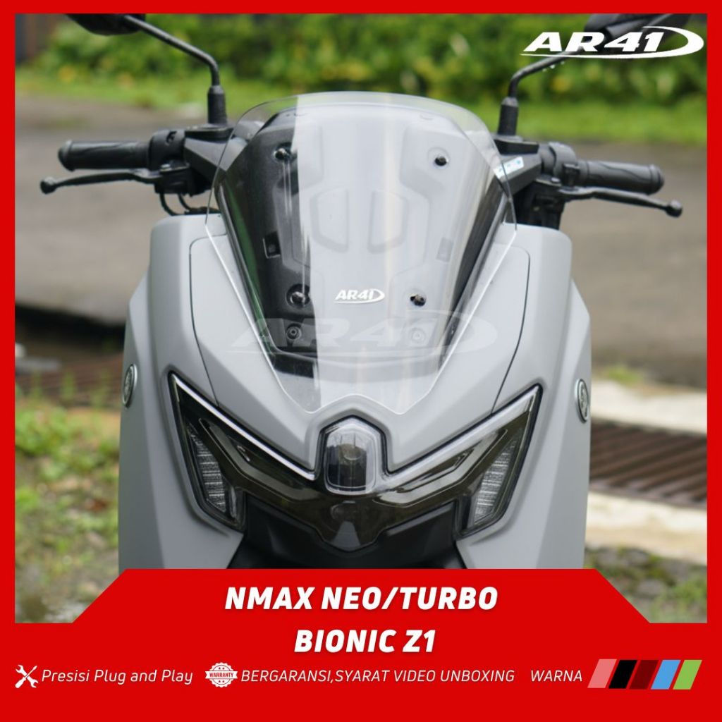 Jual WINDSHIELD NMAX TURBO NEO 2024 BIONIC Z1 STANDAR PENDEK AR41 ...