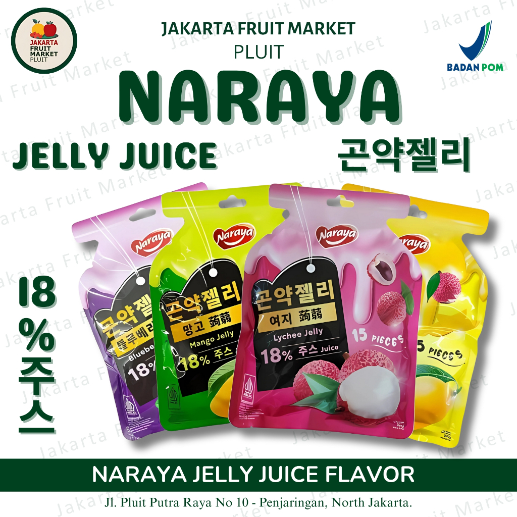 Jual Jelly - Naraya Jelly Juice 15 Piece - Jelly Rasa Jus Buah | Shopee ...