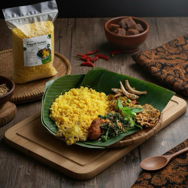 Jual Ampok Instan 1kg Nasi Jagung Original Sego Ndeso | Shopee Indonesia