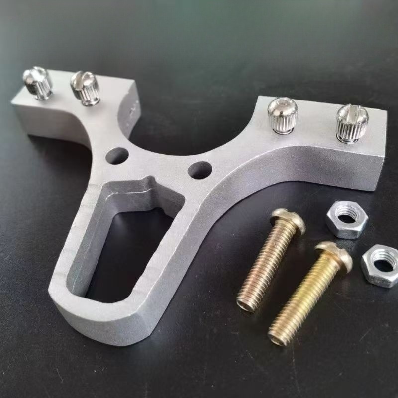 Jual head frame silver alloy slingshot flatband rubber akurasi outdoor ...