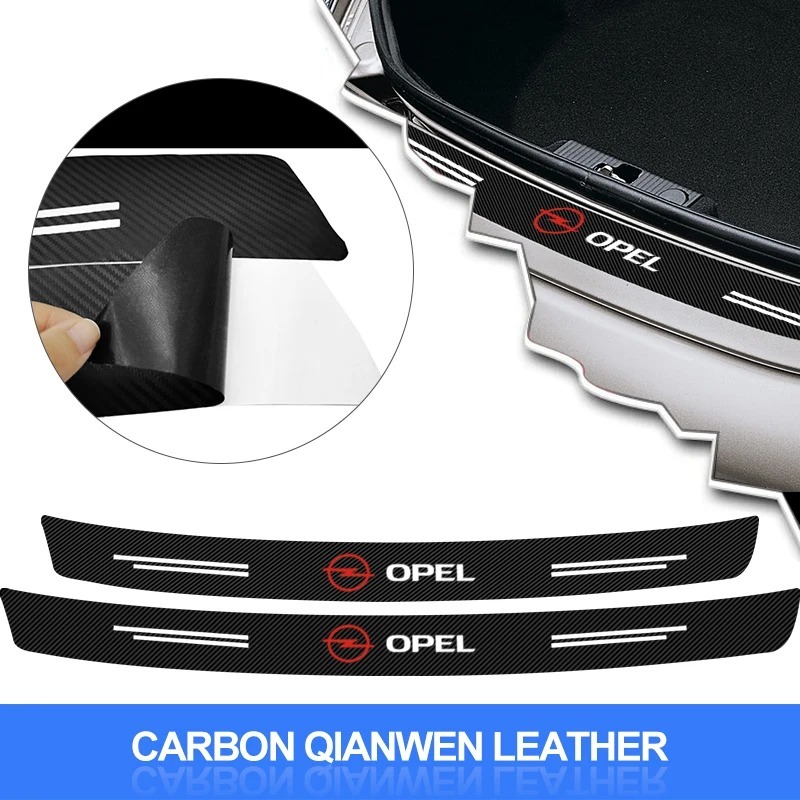Jual Stiker Pelindung Bagasi Belakang Mobil Serat Karbon untuk Opel ...