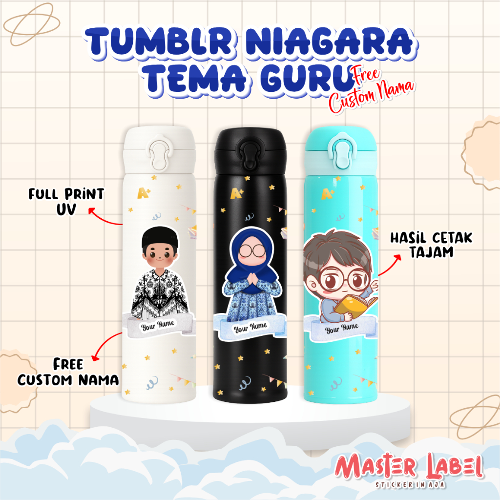 Jual Tumblr custom nama Tumbler Custom botol minum custom kado unik ...