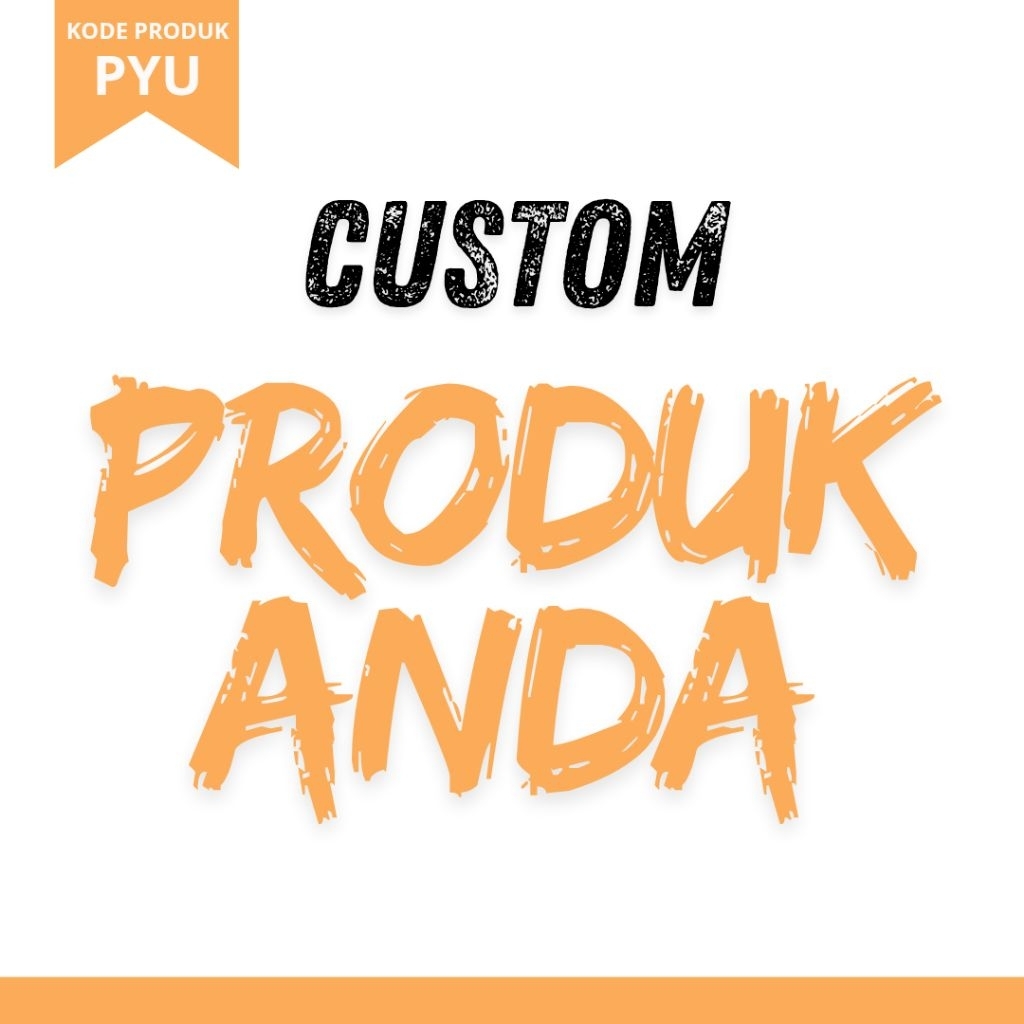 Jual CUSTOM PRODUK PI YOU Kuning Putih Logo | Shopee Indonesia