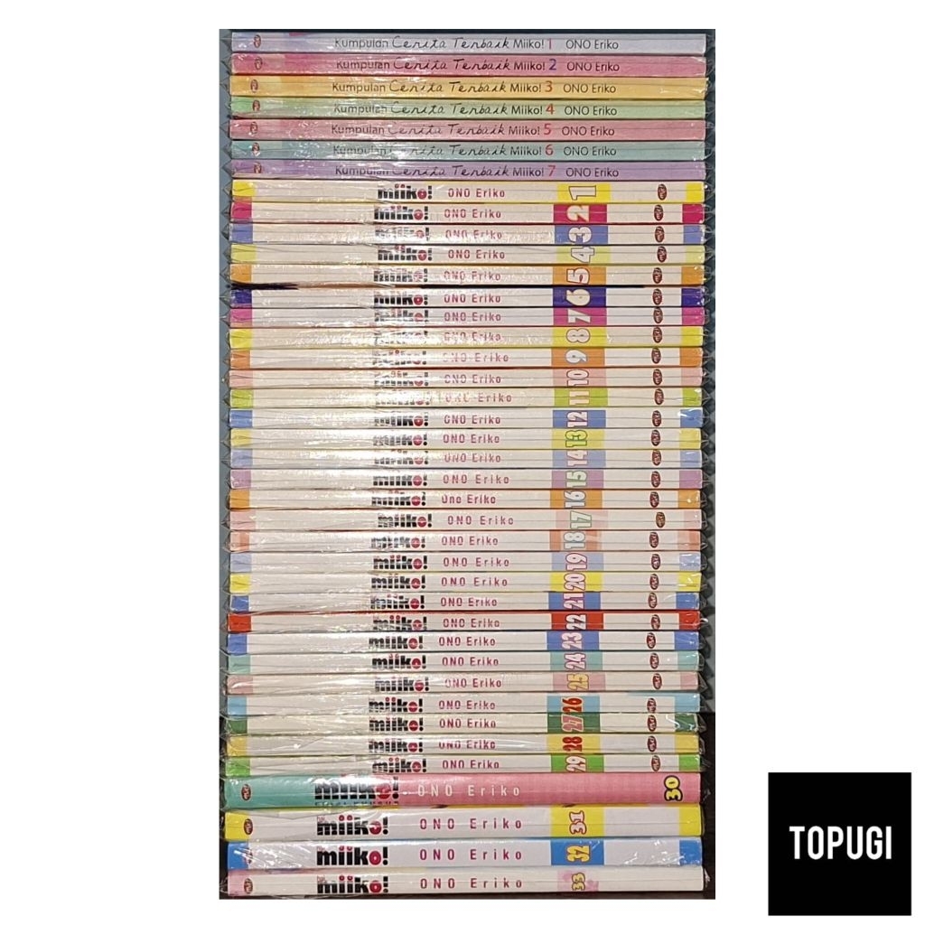 Jual Komik Hai Miiko SET Vol. 1-31 & 33 + Cerita Terbaik Miiko 1-7 ...