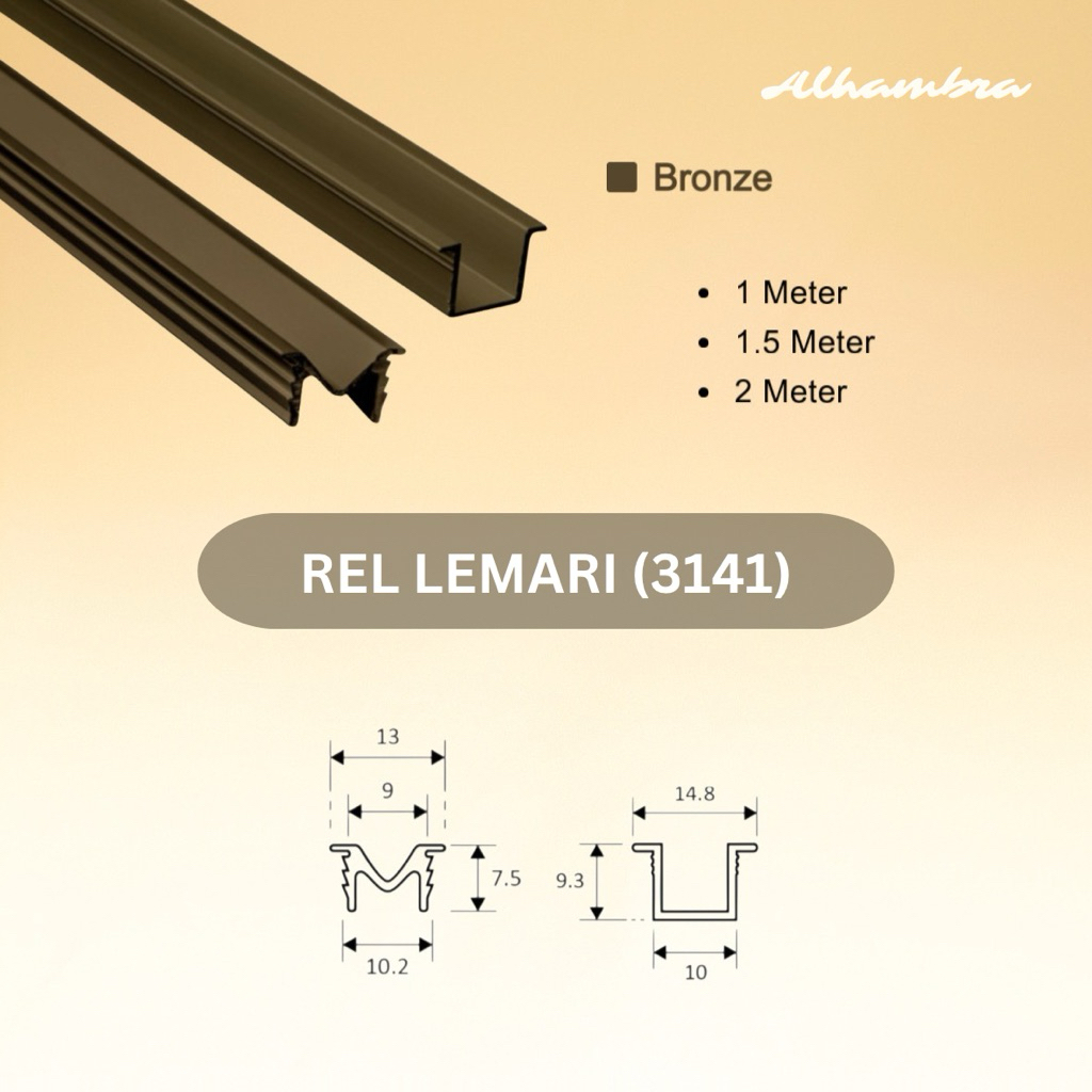 Jual Rel Pintu Sliding Lemari Terlengkap & Harga Terbaru Mei 2026 ...