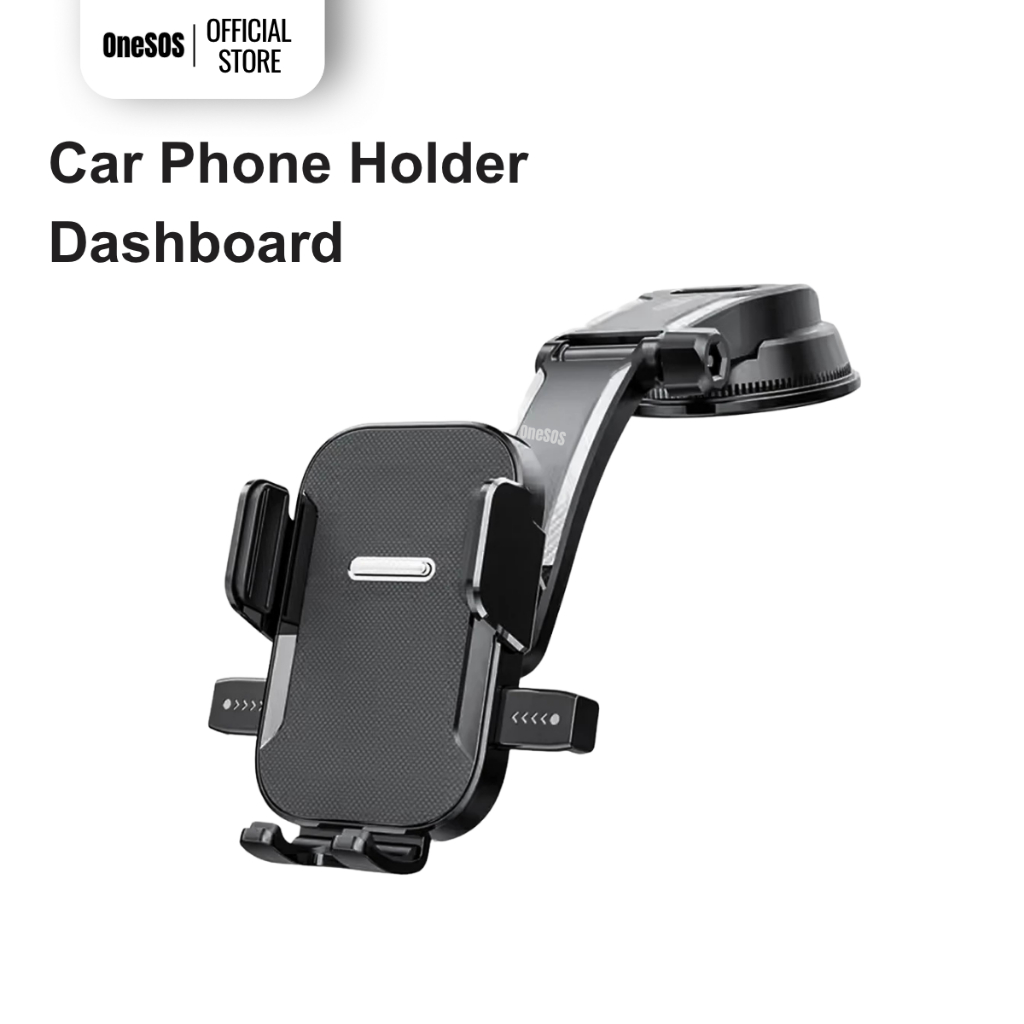 Jual OneSOS Holder HP Mobil Long Neck Car Mount 360° Rotation Kaca ...