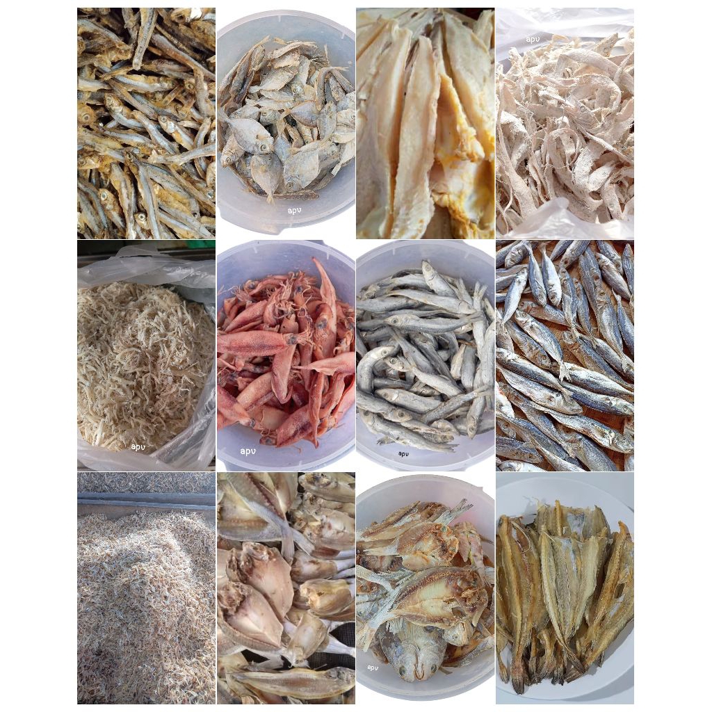Jual ikan asin/gereh 250 gram all varian,petek,layur,japoh,teri nasi ...