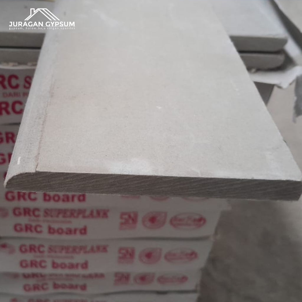 Jual Lisplank GRC Superplank Lebar 10cm 20cm 30cm / Lisplang GRC Polos ...
