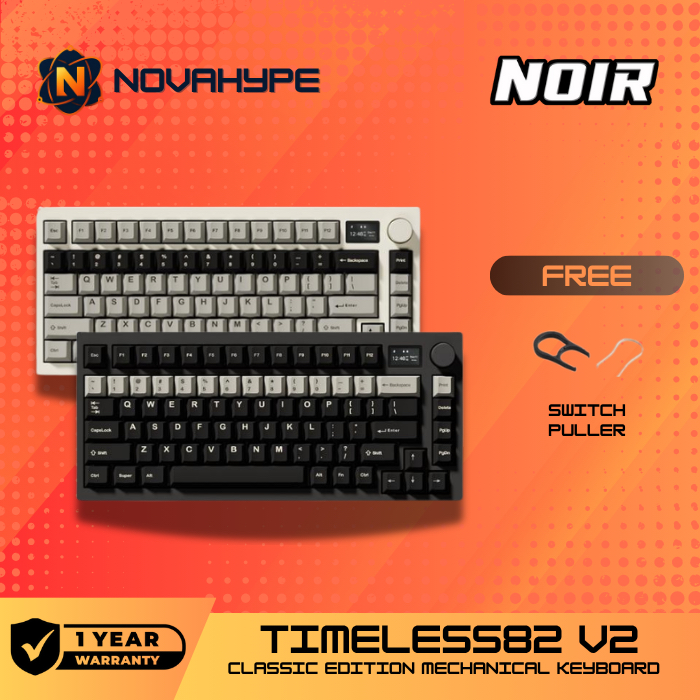 Jual Noir Timeless82 V2 / Timeless 82 V2 Classic Edition Mechanical ...