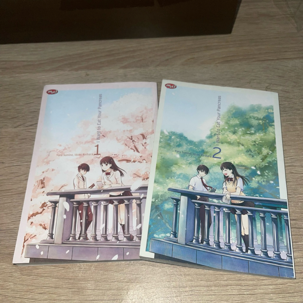 Jual (PRELOVED/IND) Komik: I Want to Eat Your Pancreas Vol 1 & 2 - Yoru ...