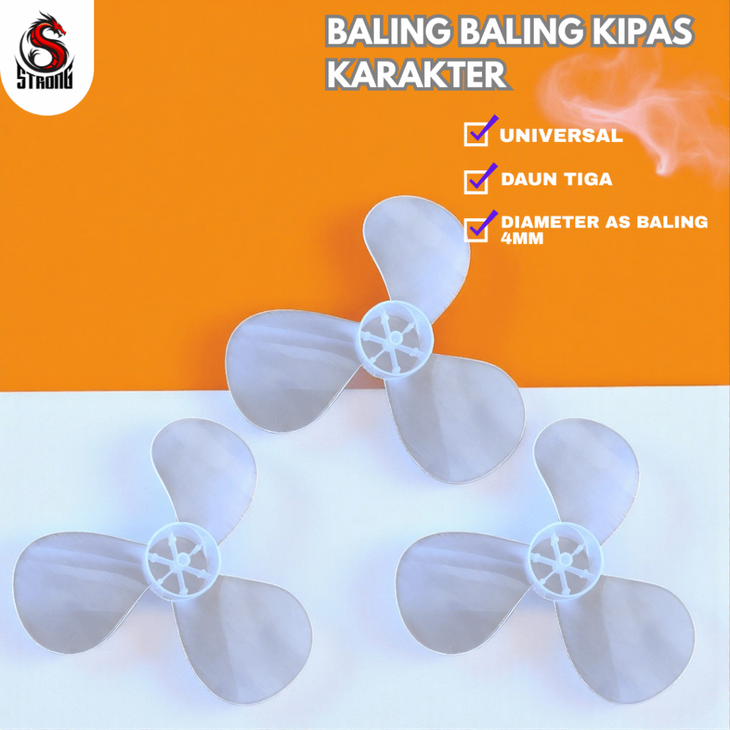 Jual STRONG BALING BALING KIPAS ANGIN KARAKTER UNIVERSAL / BALING ...