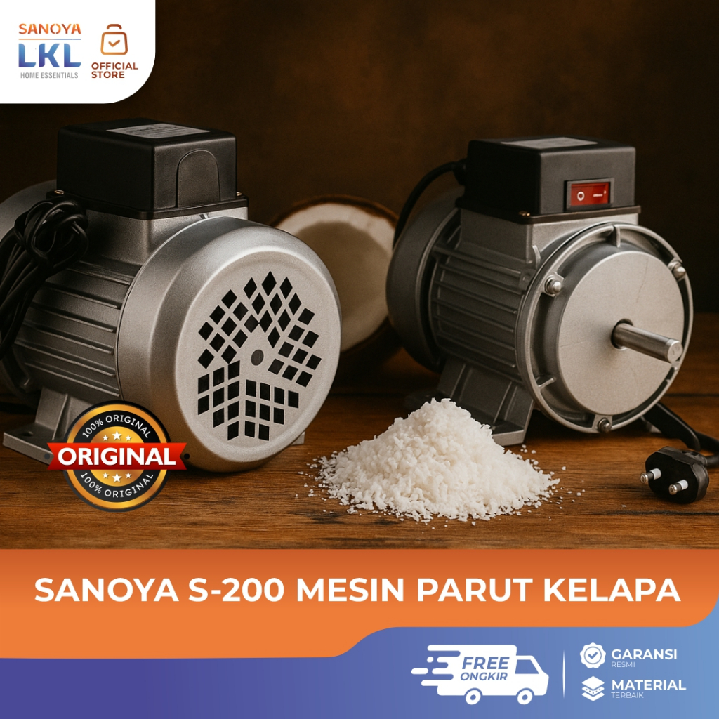 Jual SANOYA Dinamo Motor SANOYA S-200 Mesin Parut Kelapa | Sparepart ...