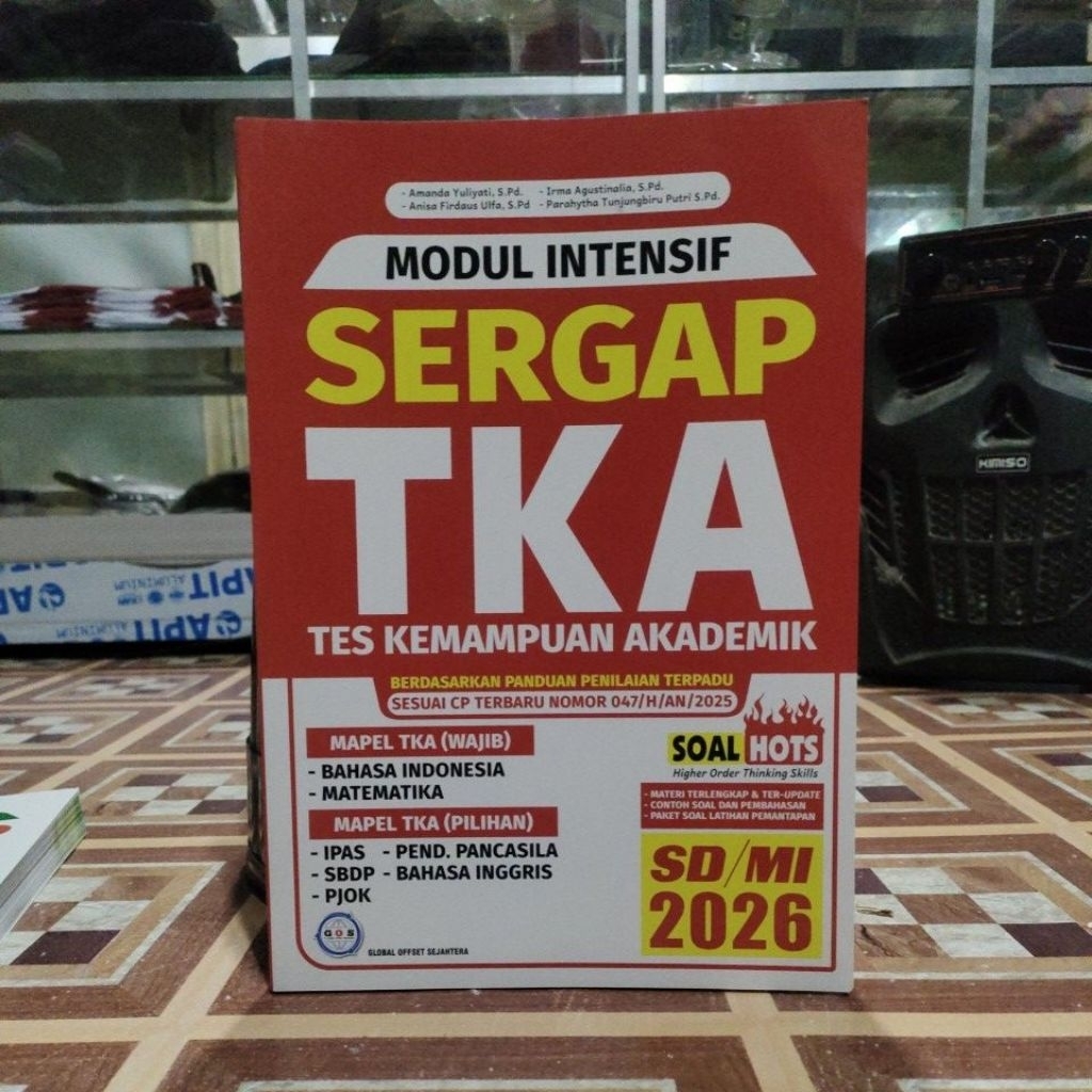 Jual Buku Modul Intensif Sergap TKA / Tes Kemampuan Akademik Sd Soal ...