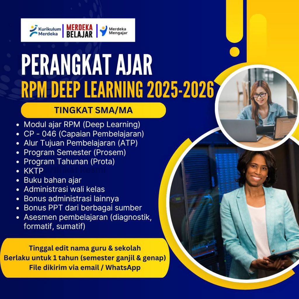 Jual PERANGKAT AJAR GURU - MODUL AJAR DEEP LEARNING SMA/MA | Shopee ...