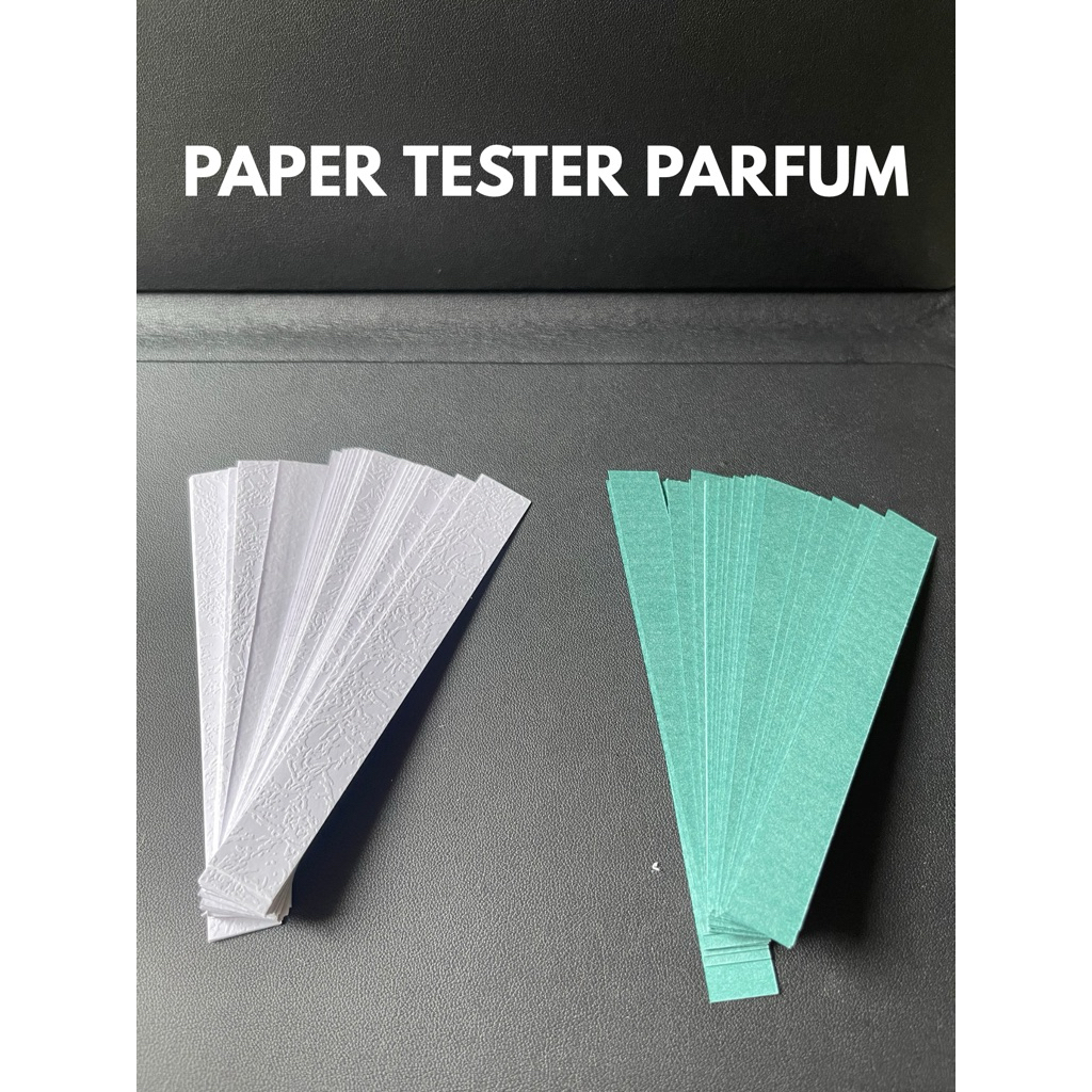 Jual Paper Tester Parfum | Kertas Tester Parfum isi 100 Lembar | Shopee ...