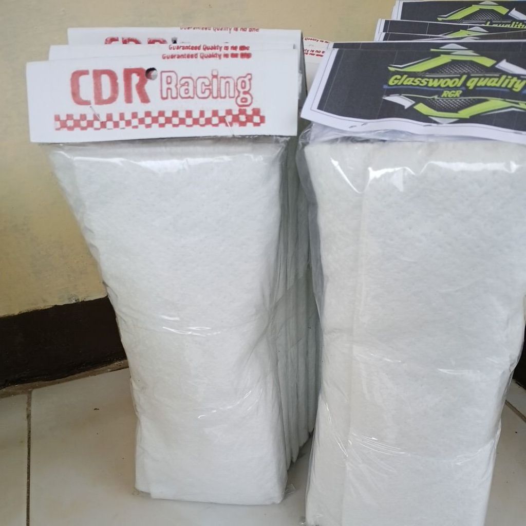 Jual Glasswool Kenalpot Racing Premium 1 Iket 10 Pak | Shopee Indonesia