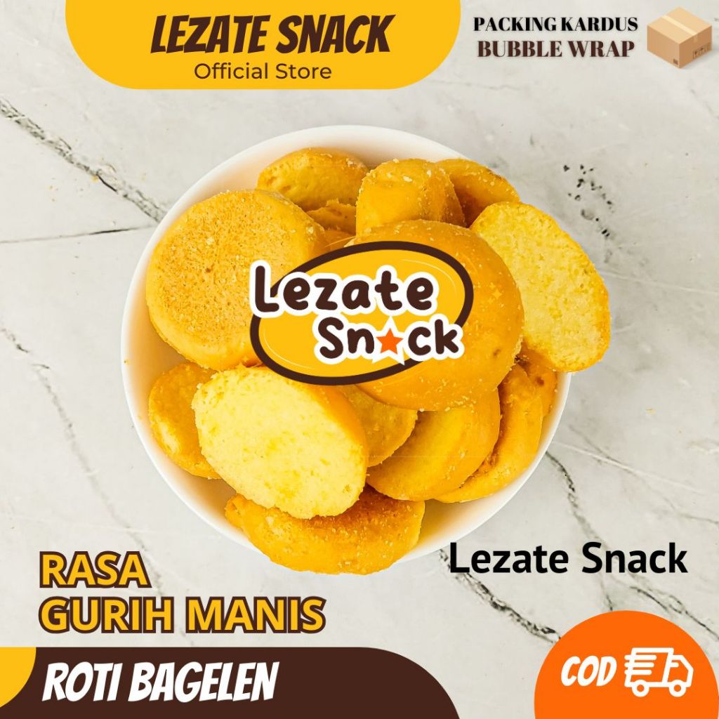 Jual Kue Bagelen Bulat Kering Bandung 100gr Gurih Manis / Kue Bagelan ...