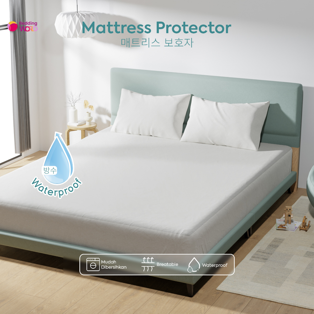 Jual Matras 90x200 Mattress Protector Waterproof Anti Air Premium Tidak ...