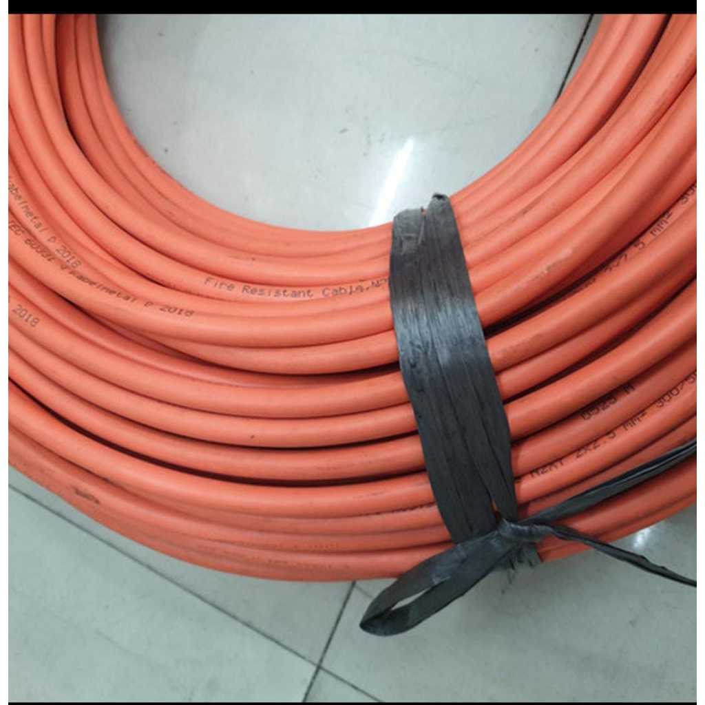 Jual Kabel Tahan Panas SIHF 5x2,5mm per Meter SILICON 5x2.5 mm 5x2.5mm ...