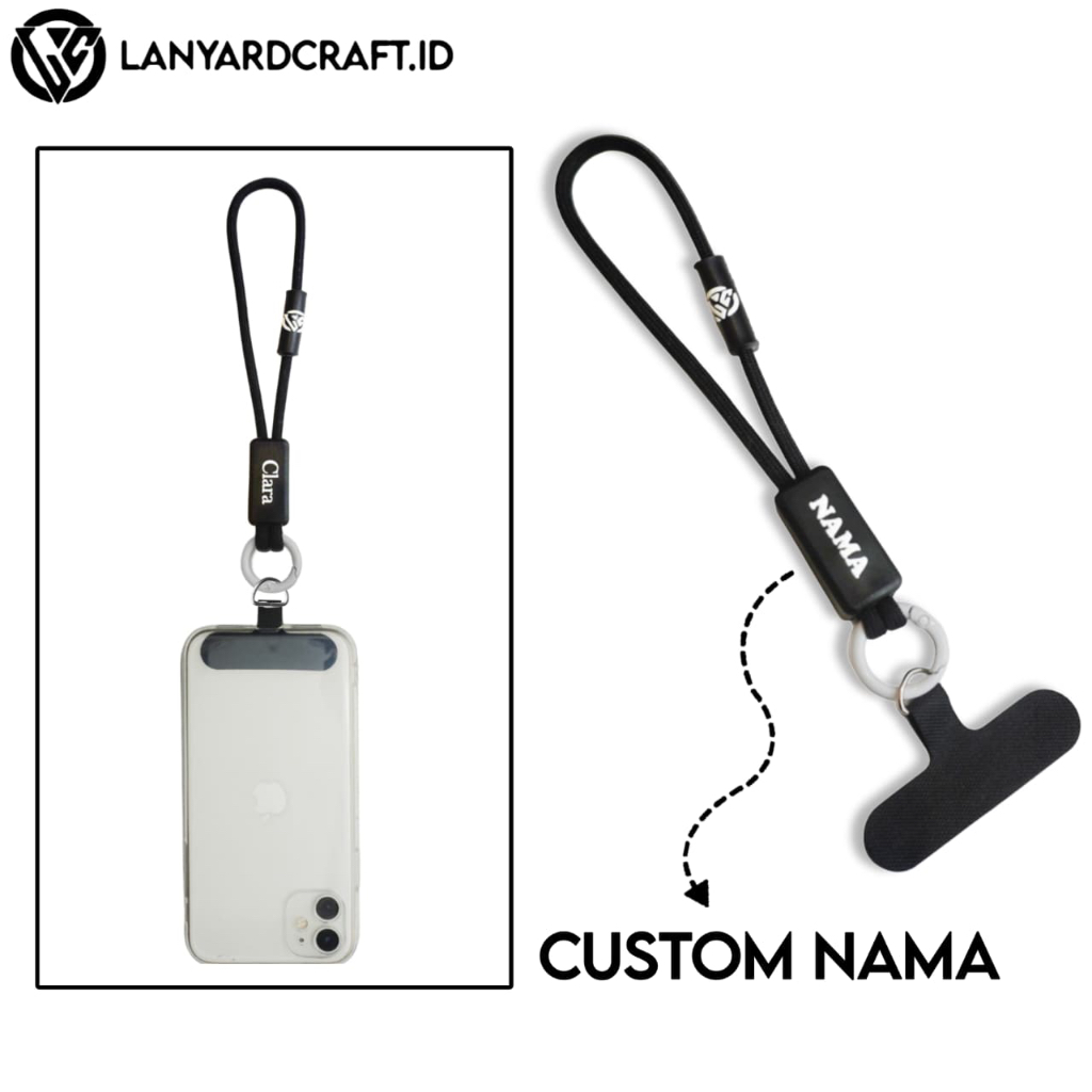 Jual Lanyard Craft Strap Tali Gantungan Hp Custom Nama Perusik ...