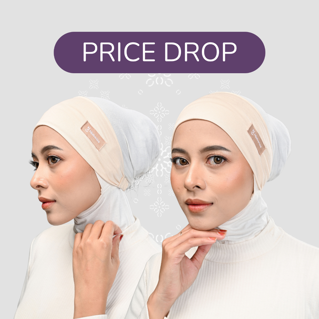 Jual Hijaberies - Inner Hijab Bandana (Ciput Model Head Band Ringan dan ...