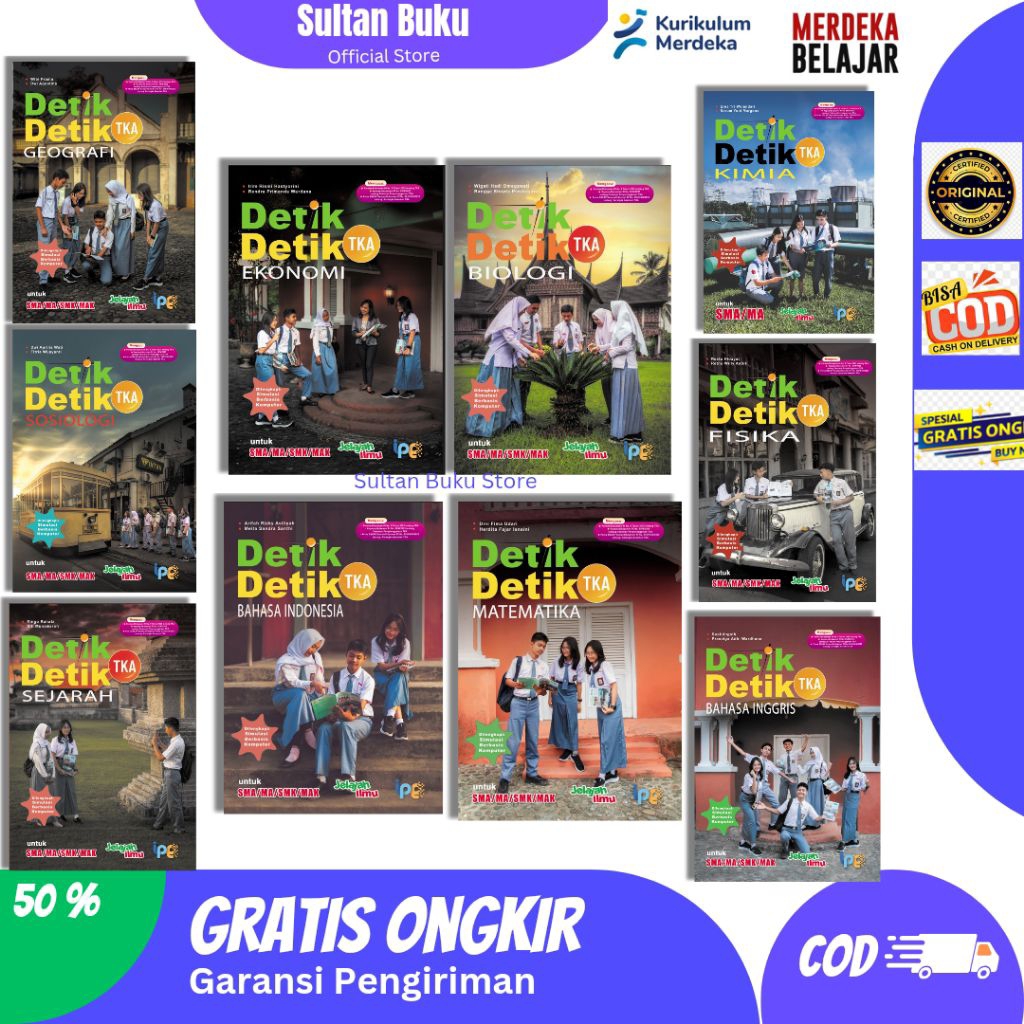 Jual Paket Detik Detik Tka Sma - Buku Detik Detik Tka Sma 2025-2026 ...