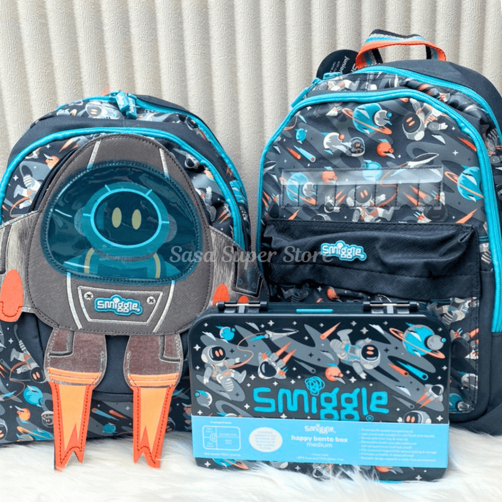 Jual SASA BEBE | SCHOOL BAG SMIGEL SERIES BOY BLAST OFF JUNIOR ID ...