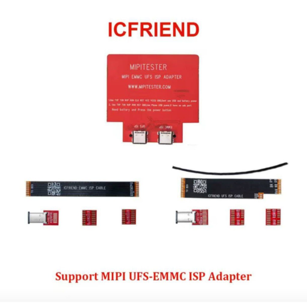 Jual ISP MIPI EMMC UFS ADAPTER Support MIPI EASYJTAG FLASH64 F64 ...
