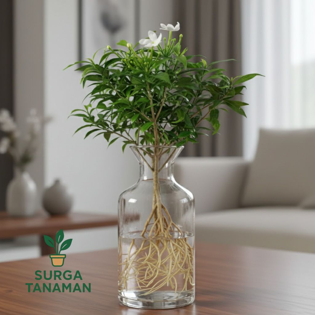 Jual Tanaman media air melati mini - tanaman melati mini - rembusa mini ...