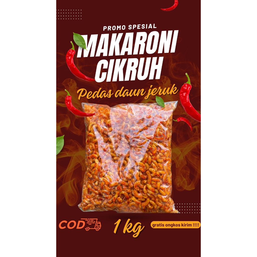 Jual MAKARONI CIKRUH DAUN JERUK DIJAMIN BIKIN NAGIH BERGOYANG DI LIDAH ...
