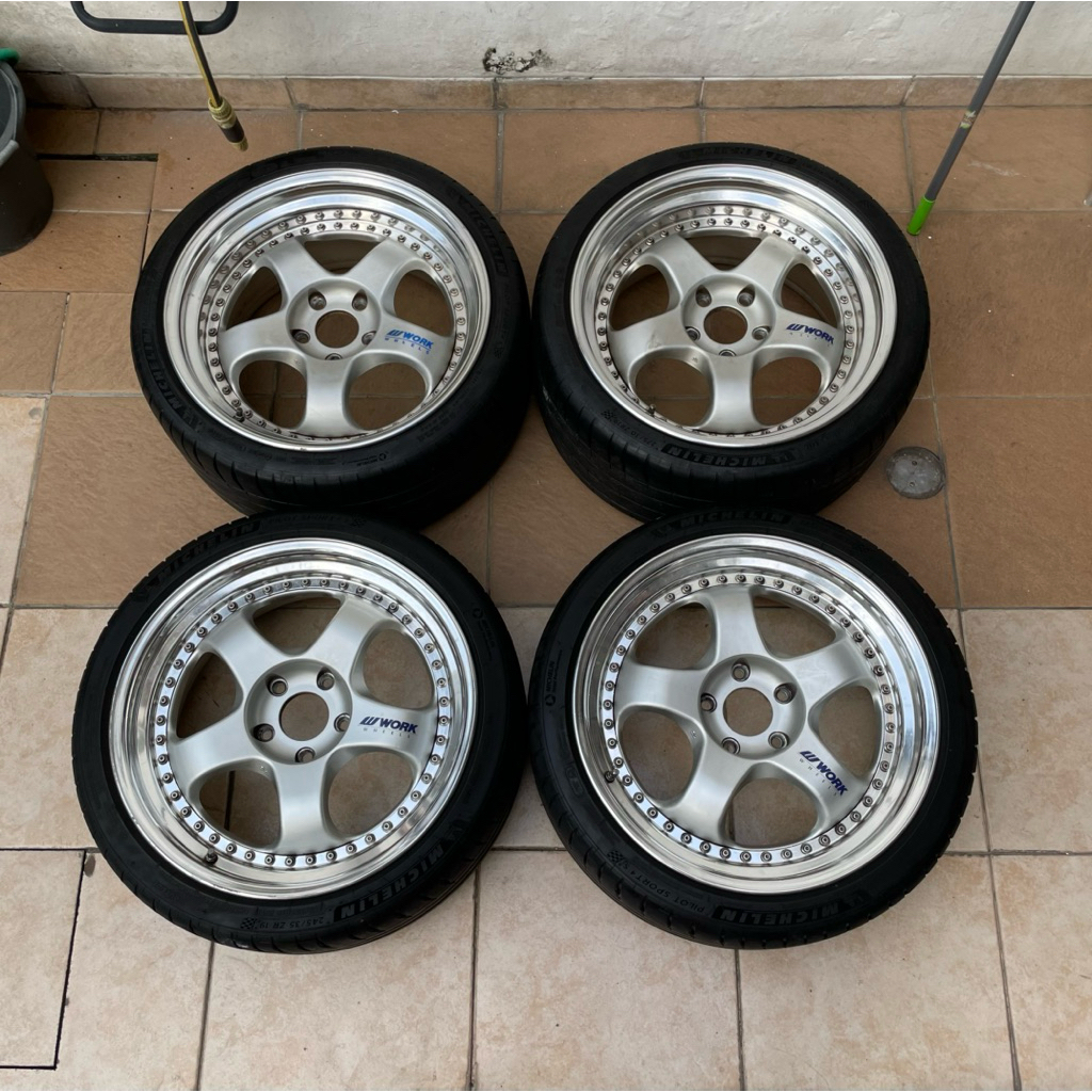 Jual Velg Work Meister S1 R19 ORI PCD 5x120 Cocok Untuk BMW F30 F32 F10 ...