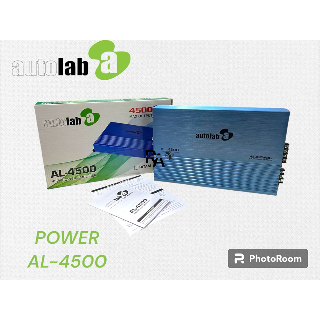 Jual Power Amplifier 4 Channel Autolab AL-4500 – Max Output 45000W ...