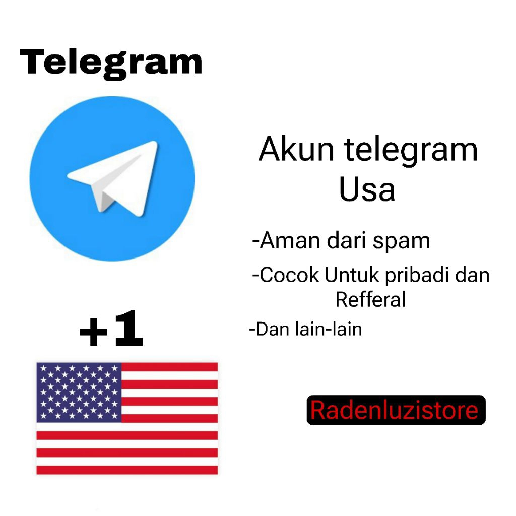 Jual Akun TELEGRAM U.S | Shopee Indonesia