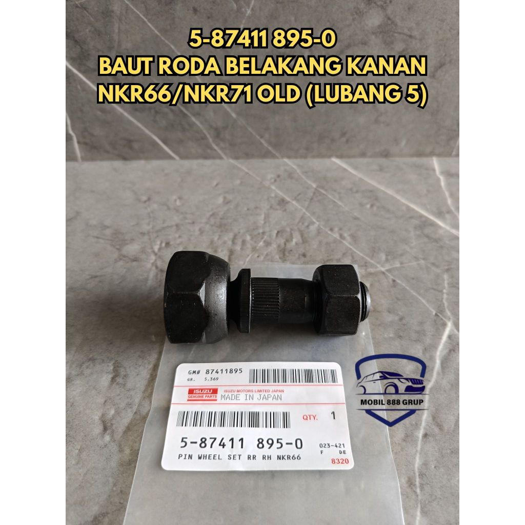 Jual BAUT RODA BELAKANG (KANAN) ISUZU ELF NKR66 NKR71 OLD (LUBANG 5) 5 ...