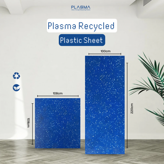 Jual PLASMA Papan Daur Ulang Plastik Lembaran 100x220cm Utuh Slab Sleb ...