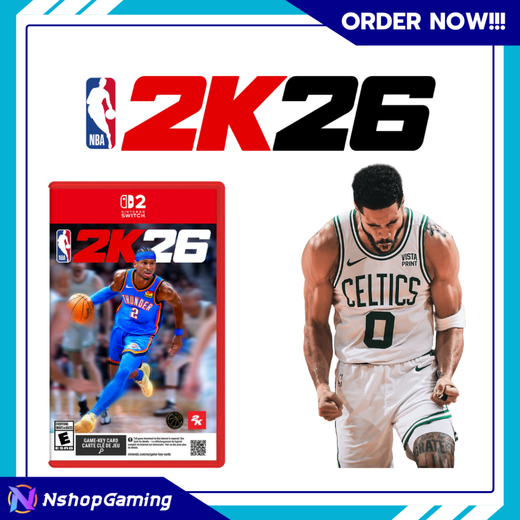Jual NBA 2K26 Nintendo Switch 2/Kaset Nintendo Switch 2 | Shopee Indonesia