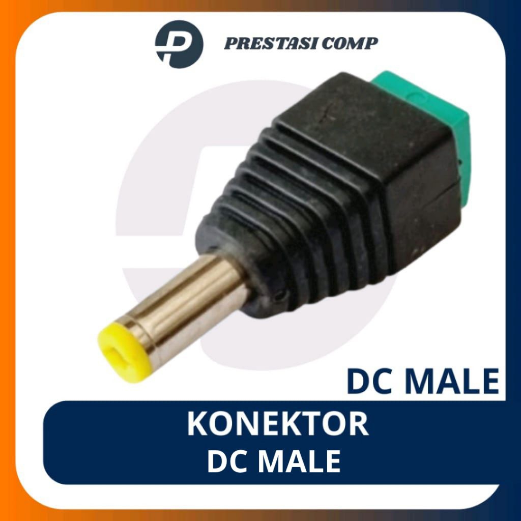 Jual Jack Konektor CCTV DC Male | Shopee Indonesia