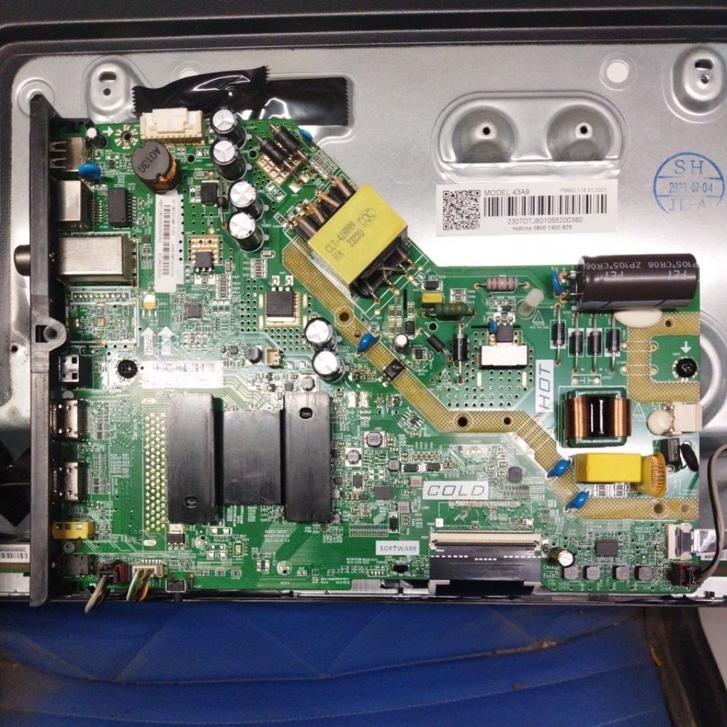 Jual PCB mainboard original TV TCL 43A9 | Shopee Indonesia