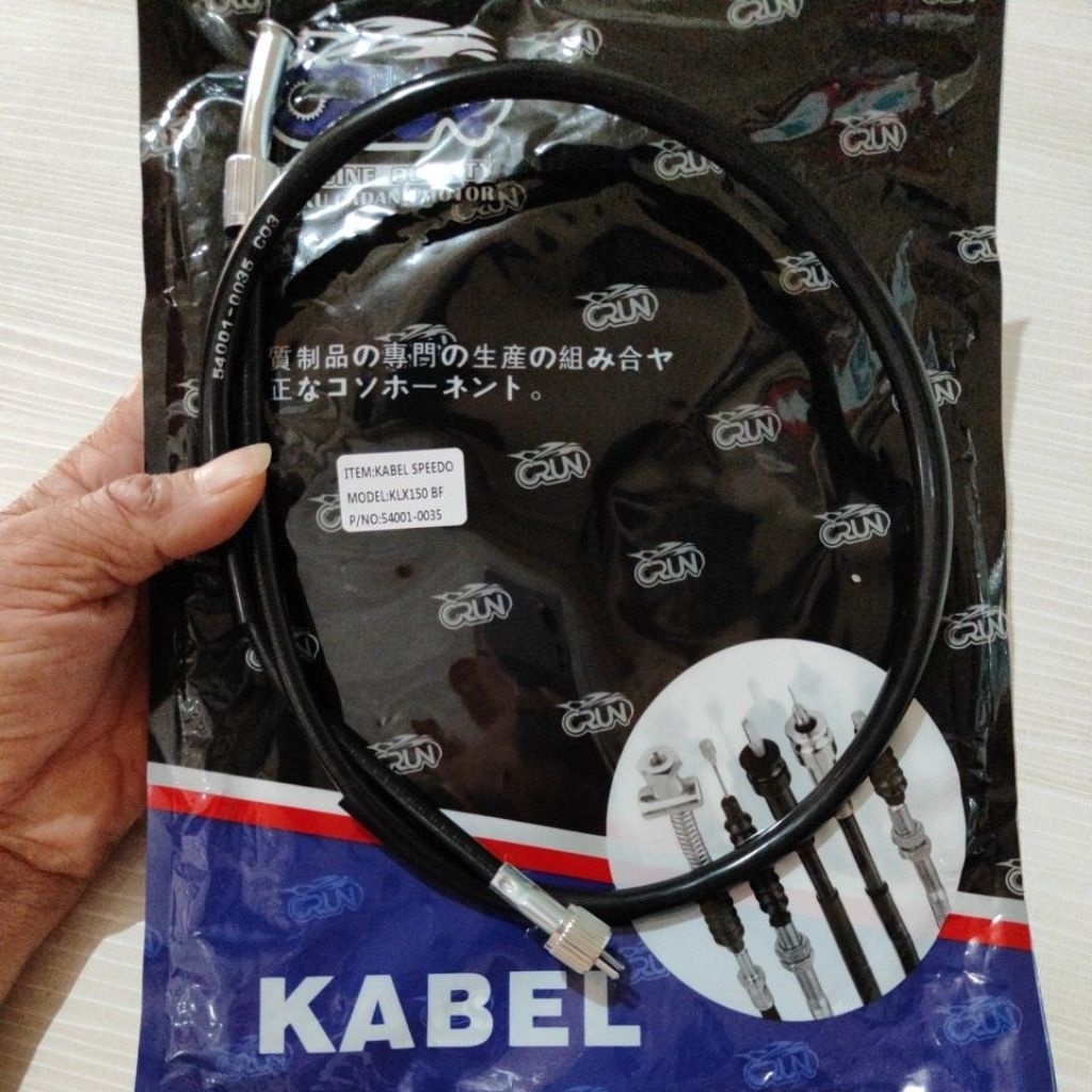 Jual CRUN KABEL KILOMETER KLX 150 BF (90CM) /D-TRACKER 150 /CABLE KM ...